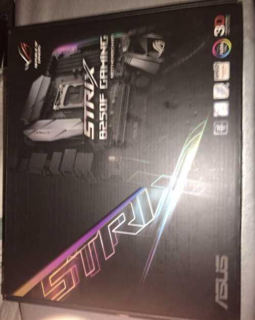 Asus strix B250F. Материнская плата игровая