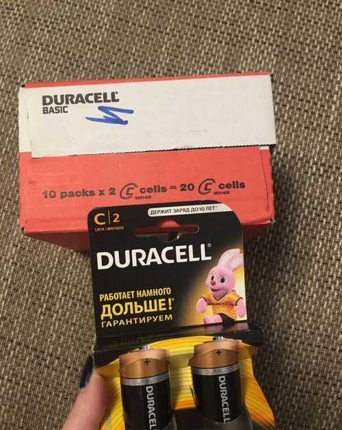 Батарейки Duracell C2 LR14