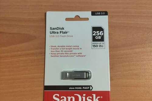 SanDisk Ultra Flair 256гб Black (sdcz73-256G-G46)