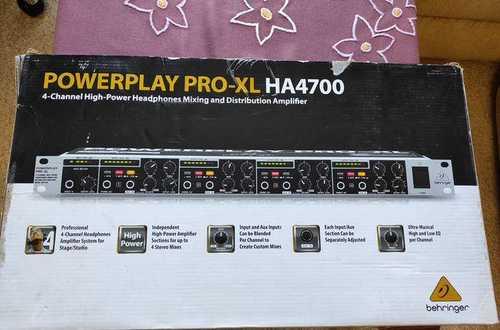 Behringer powerplay PRO-XL HA4700