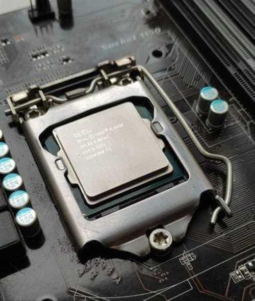 Intel core i5 4430 3.2 ггц + материнская плата