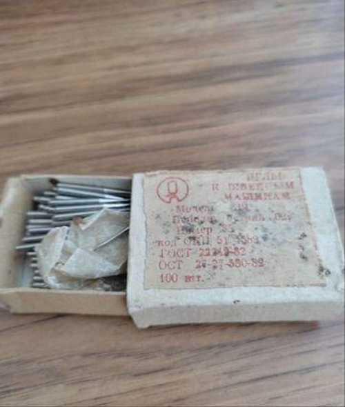 Иглы для швейных машин СССР