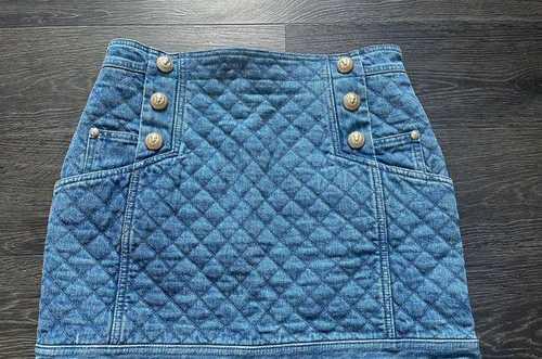 Юбка джинсовая balmain оригинал