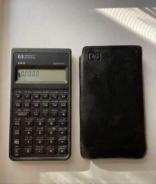 Калькулятор научный HP-20S