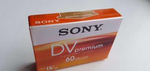 Видеокассета mini dv Sony для видеокамеры новая