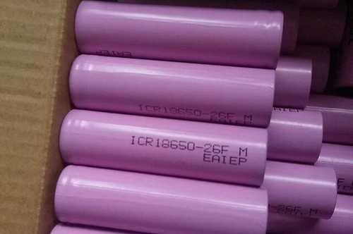 Аккумулятор ICR 18650 eaiep 2600 mAh