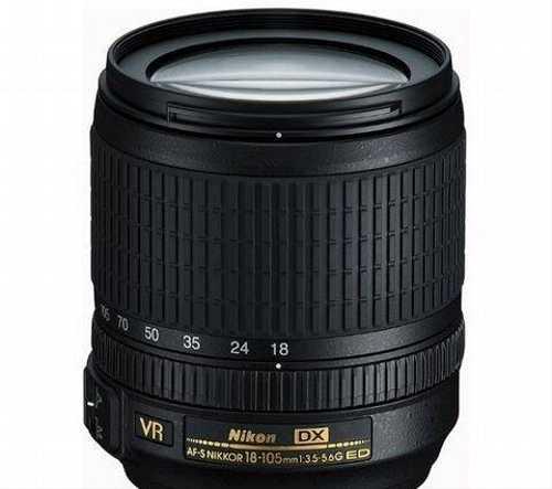 Nikon 18-105mm f/3.5-5.6G AF-S ED DX VR новый