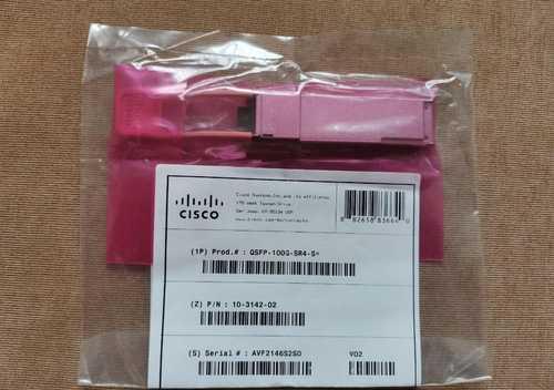 Трансивер Cisco qsfp-100G-SR4-S