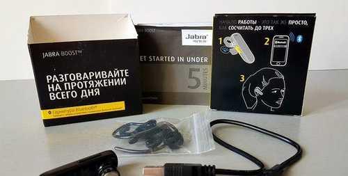 Bluetooth-гарнитура Jabra Boost Black