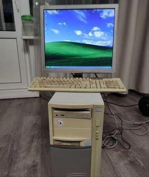 Компьютер + монитор NEC 17"
