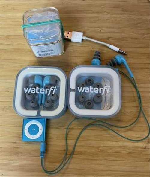 iPod Shuffle 4 (водонепроницаемый + 2 наушников)