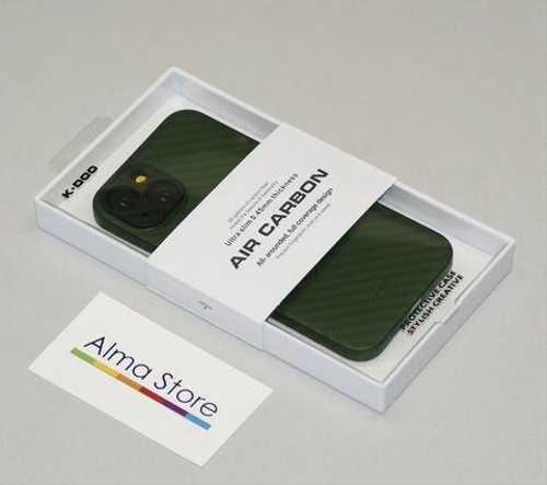 Карбоновый Чехол K-Doo Air Carbon для iPhone 13