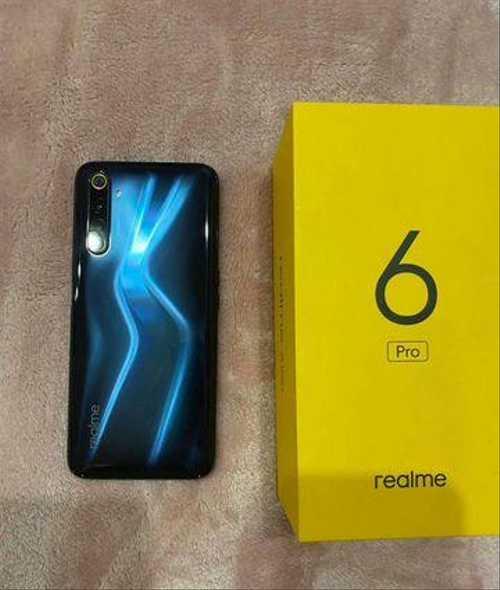 Realme 6 pro 8 128gb в идеальном состоянии