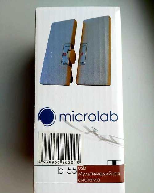 Колонки компьютерные Microlab b-55 новые