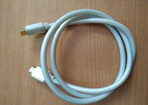 Кабель hdmi 1.2 m Oehlbach White Magic cat-2