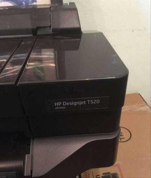 Как печатать на плоттере hp designjet t520