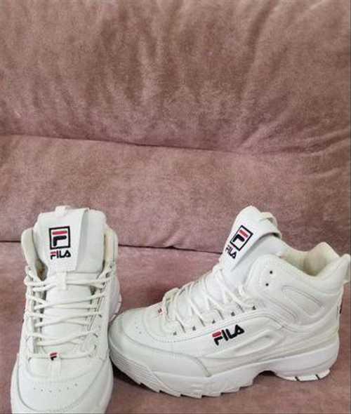 Кроссовки ботинки fila