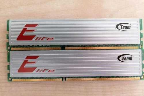 Team Elite 8GB(2x4GB) DDR3 PC3-10600 1333 MHz
