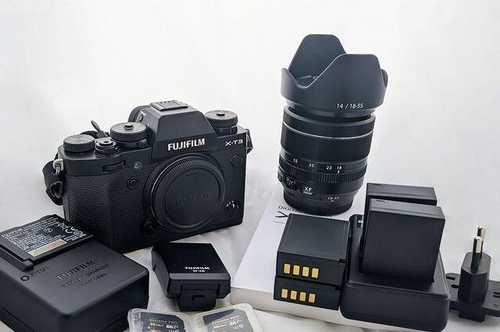 Беззеркалка Fujifilm Х-Т3 + XF 18-55mm + бонусы