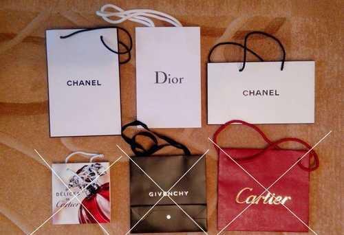 Брендовые пакеты Shanel, Dior