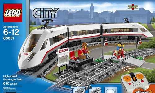 Lego City 60051 Скоростной пассажирский поезд Новы