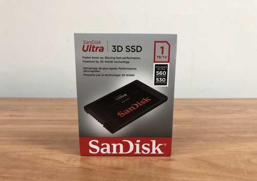 SSD 1 TB SanDisk Ultra 3D SATA III 2,5-inch