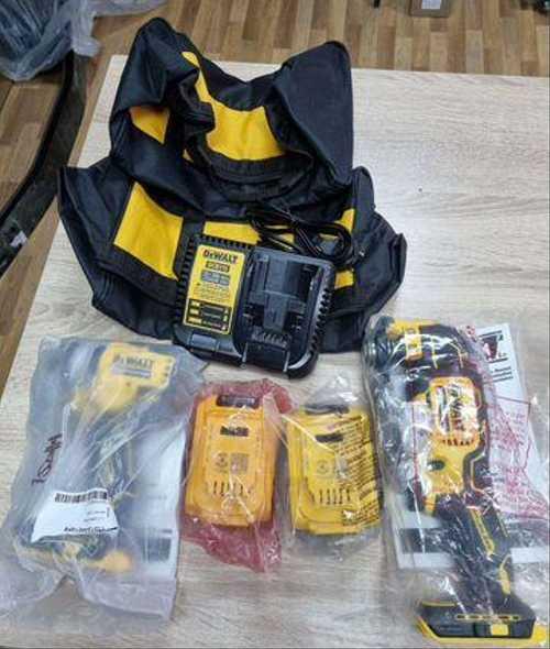 Импакт+реноватор+зу и аккумы Dewalt