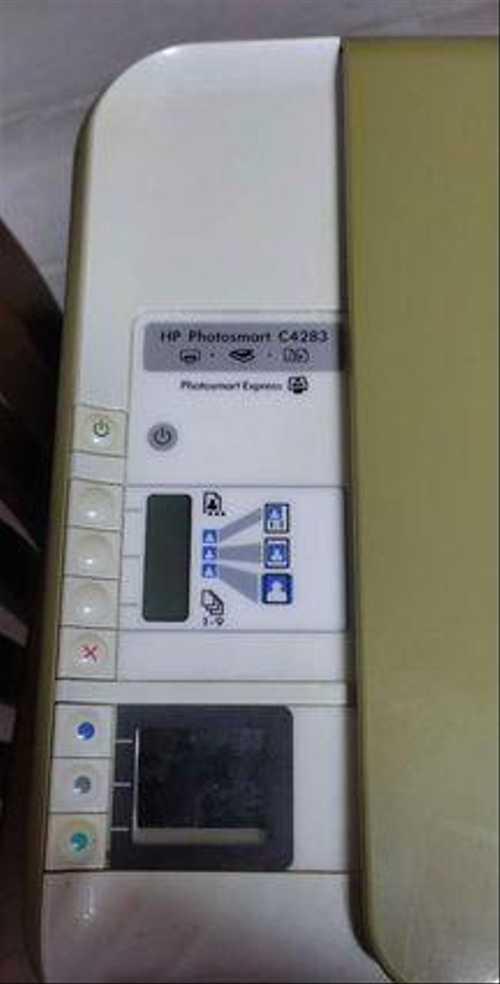 Сброс принтера hp c4283