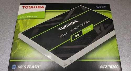 SSD диск 480гб Toshiba. Новый. Гарантия 12мес