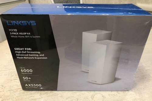 Wi-Fi роутер Linksys mx10 ax5300