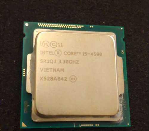 Процессор intel i5 4590 3,30 ghz, куллер Zalman, т
