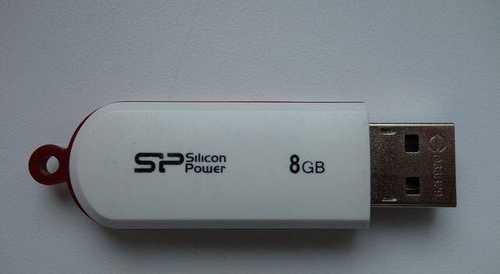 USB флешка Silicon Power 8 GB (Накопитель)