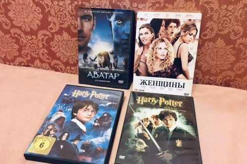 Комплект DVD, 4 шт. Гарри Поттер и ещё 2 фильма