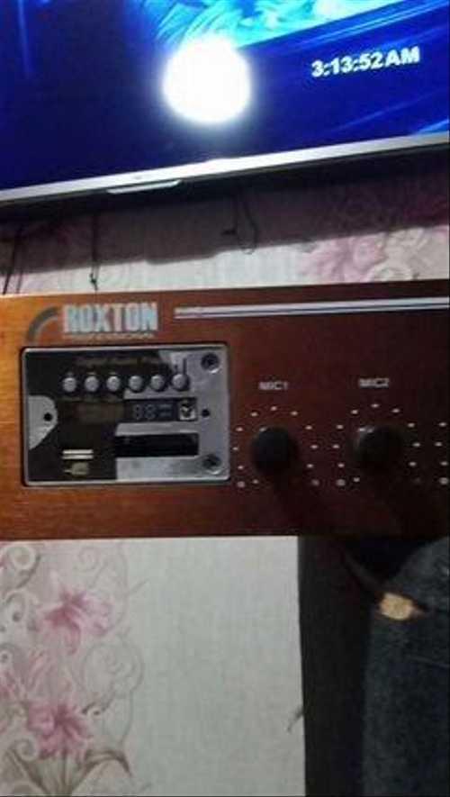 Усилитель roxton professional mixer amplifier MA-6