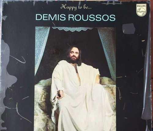 Demis Roussos Happy to Be 1976 Gema Philips Vg+/Ex