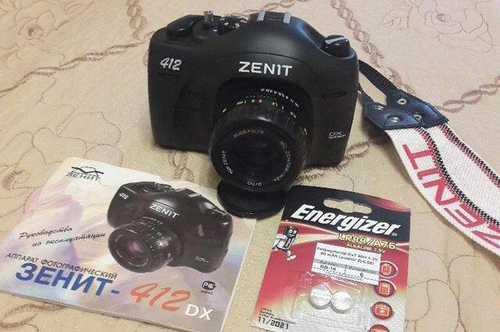Фотоаппарат Zenit 412 DX новый