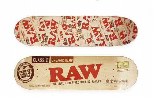Коллекционные скейтборд доски Raw Rolling Papers