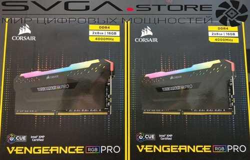 Corsair Vengeance RGB Pro 2x8 4000MHz DDR4