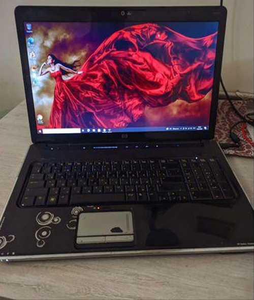 Большой ноутбук 17" hp dv7 2260er