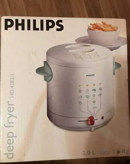 Фритюрница philips deep fryer hd 4282 новая