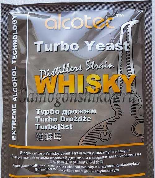 Турбо дрожжи Alcotec Whisky