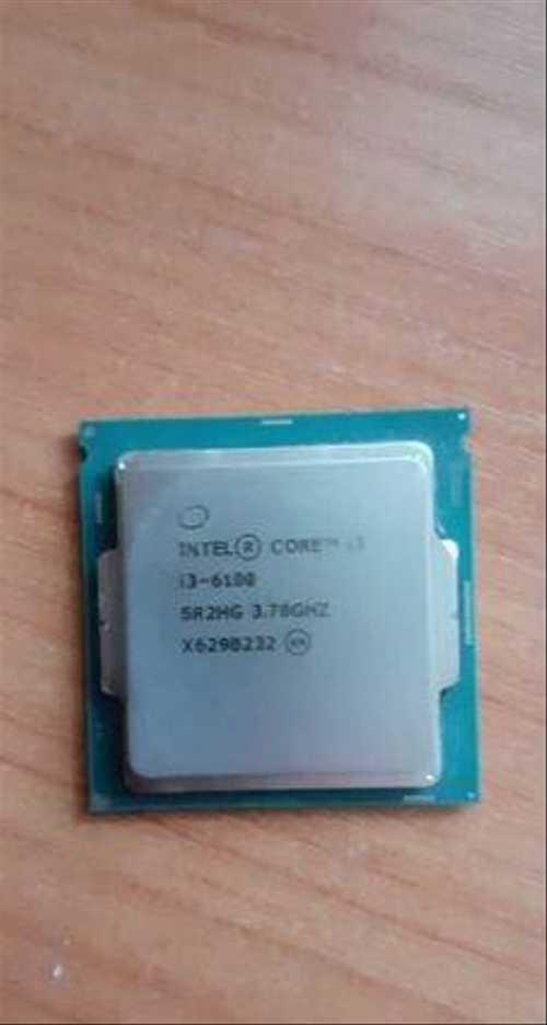 Cpu i3-6100