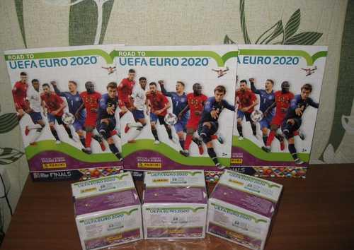 Наклейки Panini Дорога на Евро 2020 (Euro 2020)