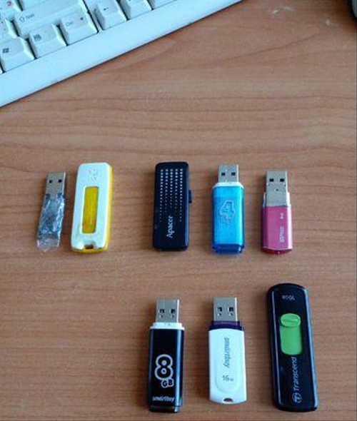 Флешки разные USB