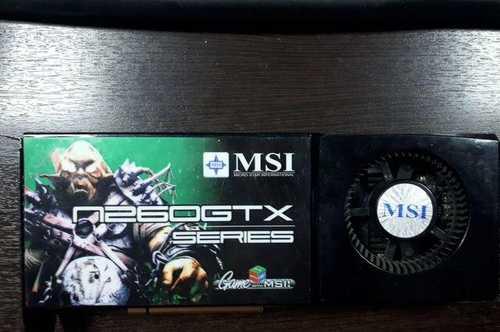 Видеокарта MSI N280GTX-T2D1G-OC 896Mb