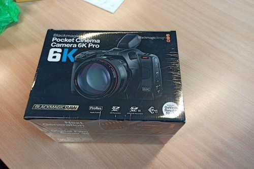 Blackmagic pocket cinema camera 6k pro