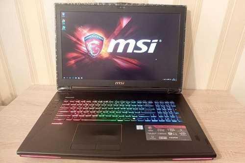 Игровой ноутбук MSI GT72
