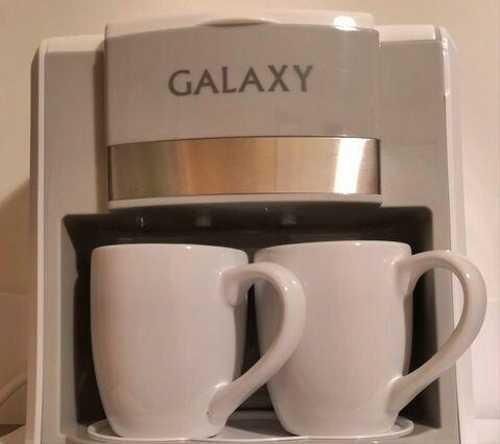 Кофеварка капельного типа Galaxy GL 0708 White
