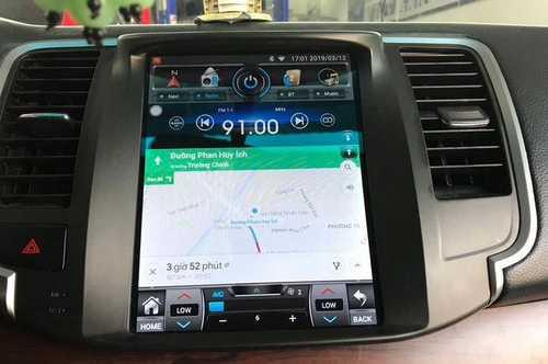 Магнитола Nissan Teana цветной экран Android