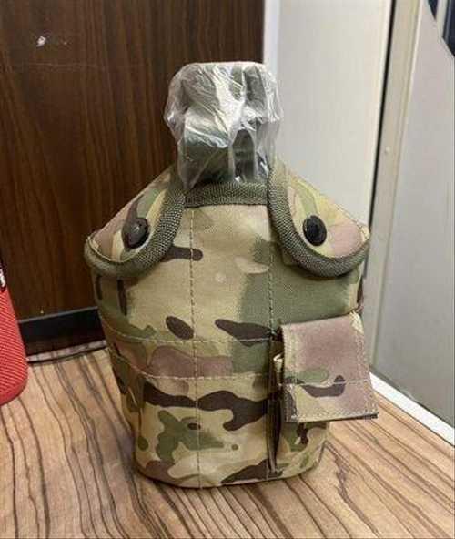 Фляжка с кружкой